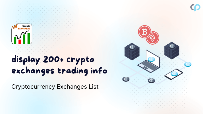 Cryptocurrency Exchanges List - Live Data for 250+ Crypto Exchanges