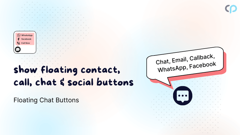 Floating Chat Buttons – Add Quick Contact to Your Website
